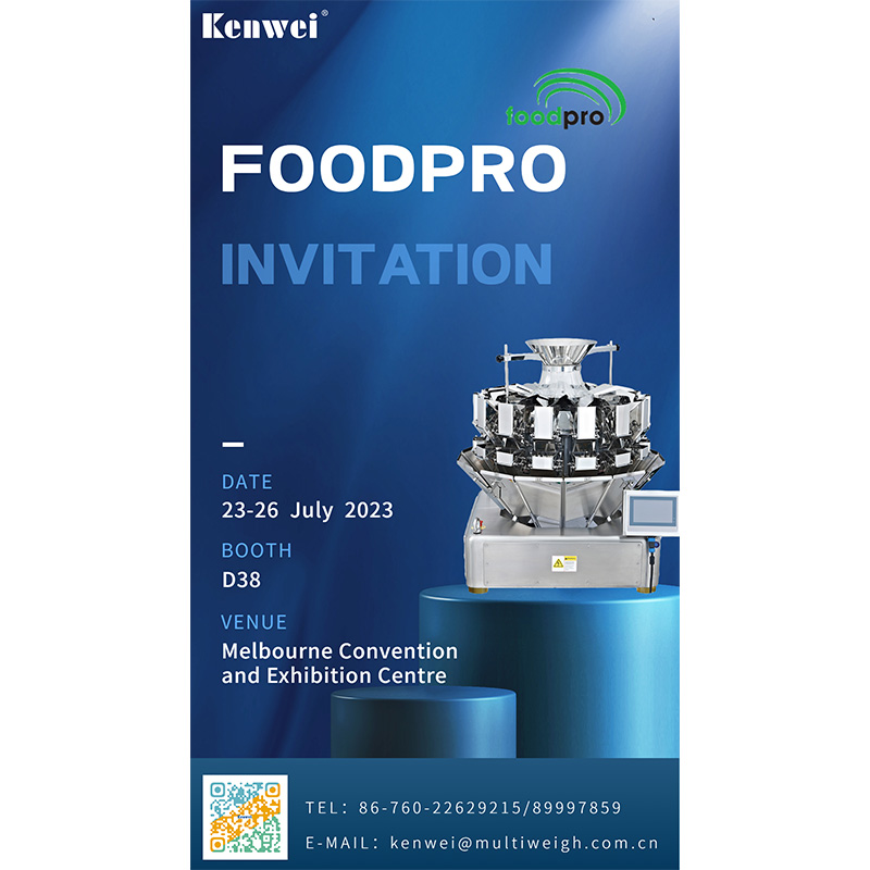 Invitation to Visit Us at Foodpro 2023 Kenwei