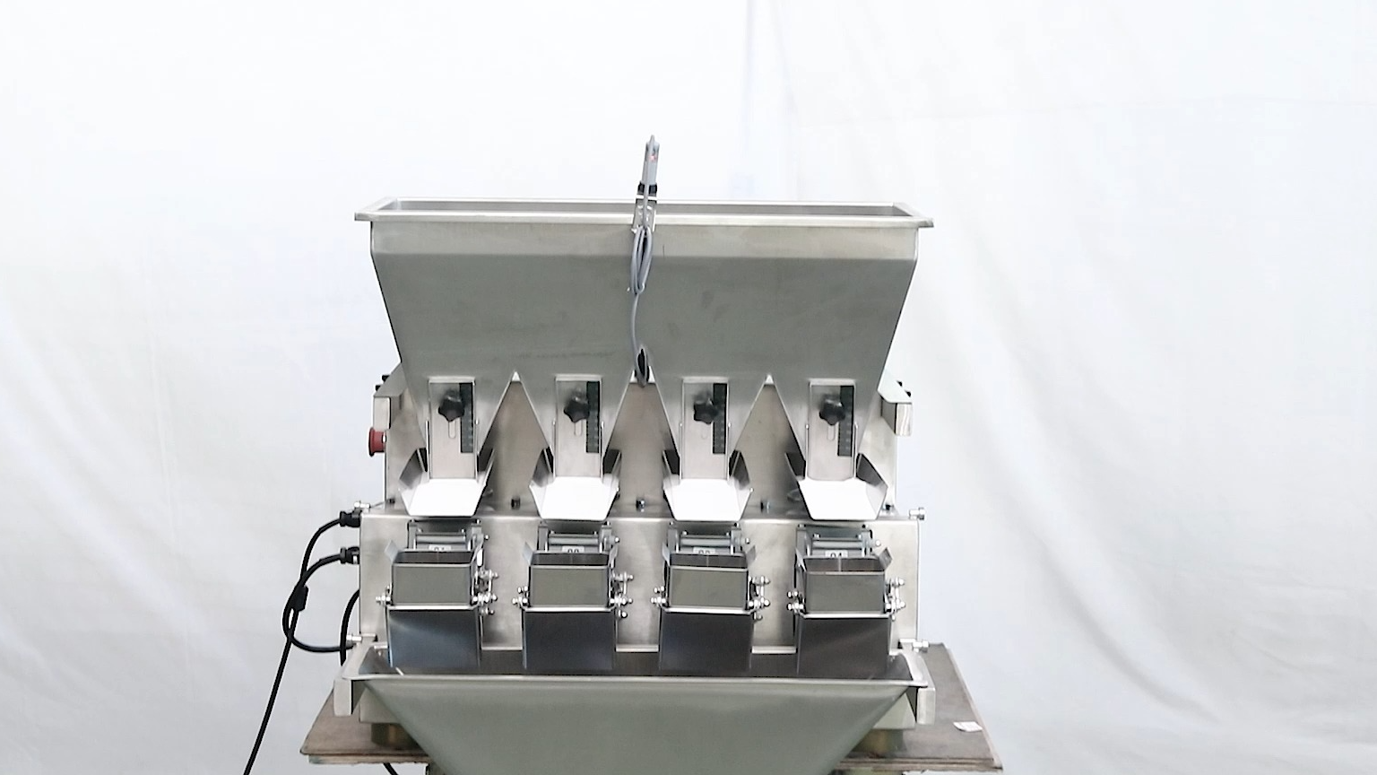 4 Heads Linear Weigher for Weighing Powder (XS42-1) | Kenwei