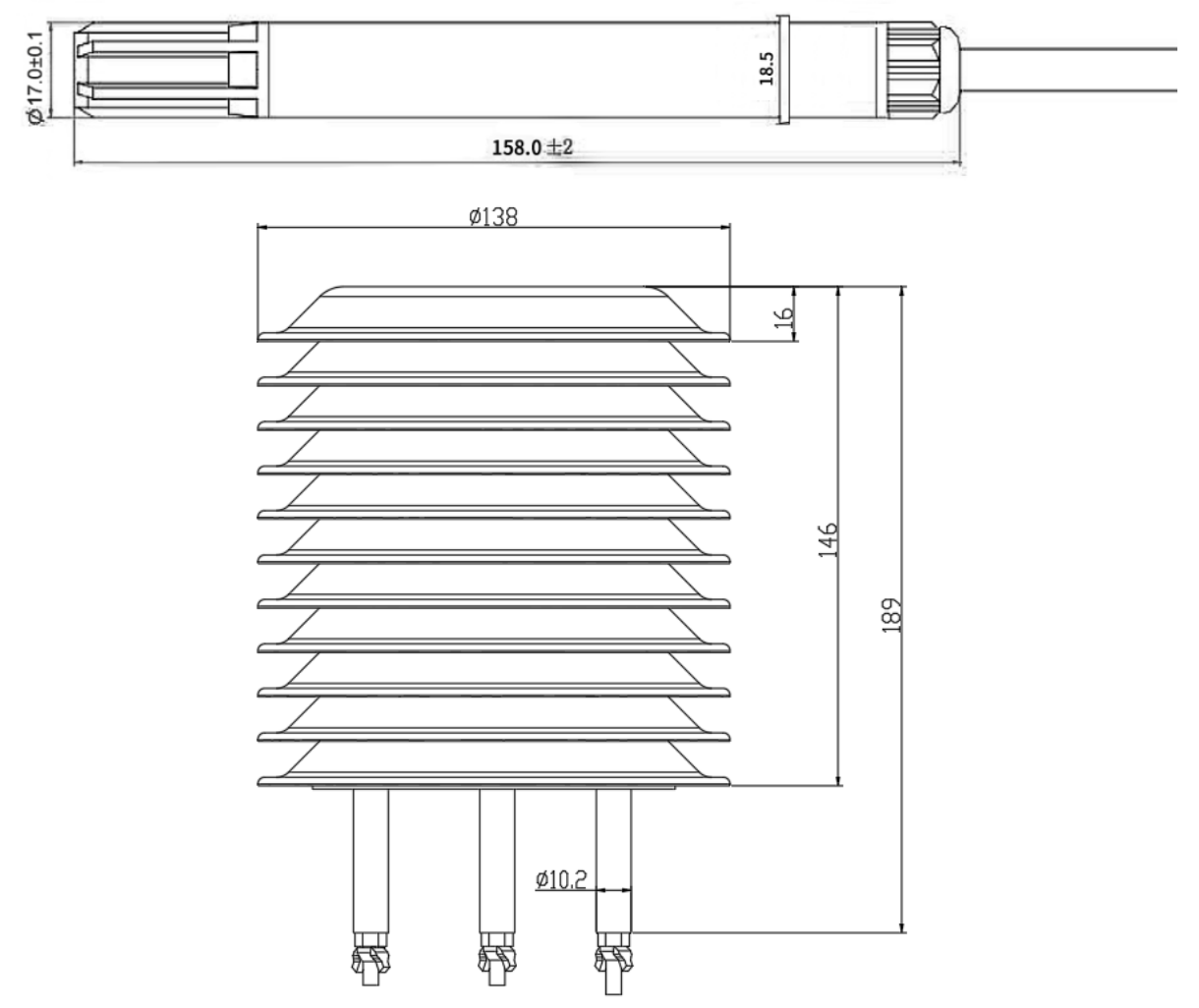 Rk330-01 Atmospheric Temperature, Humidity & Pressure Sensor
