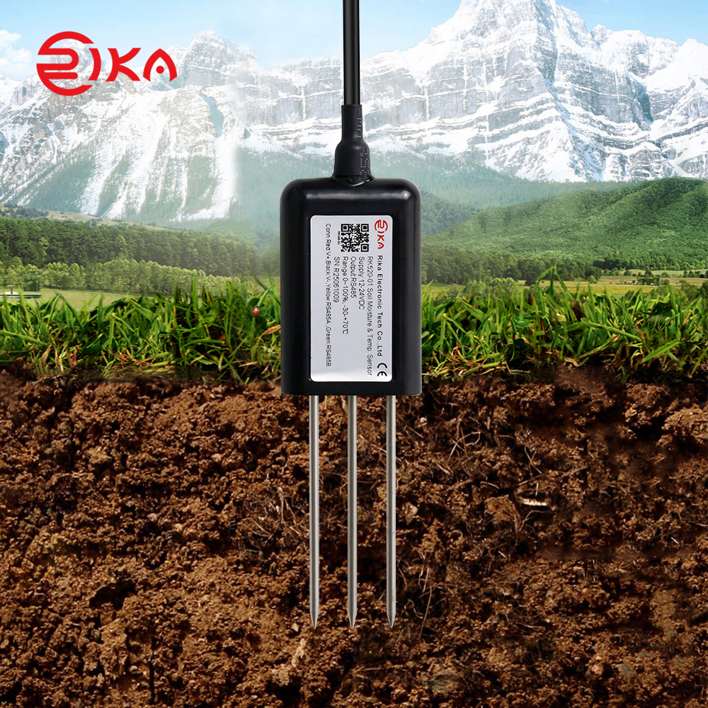 Rk520-01 Soil Moisture & Temperature Sensor | Rika Sensors
