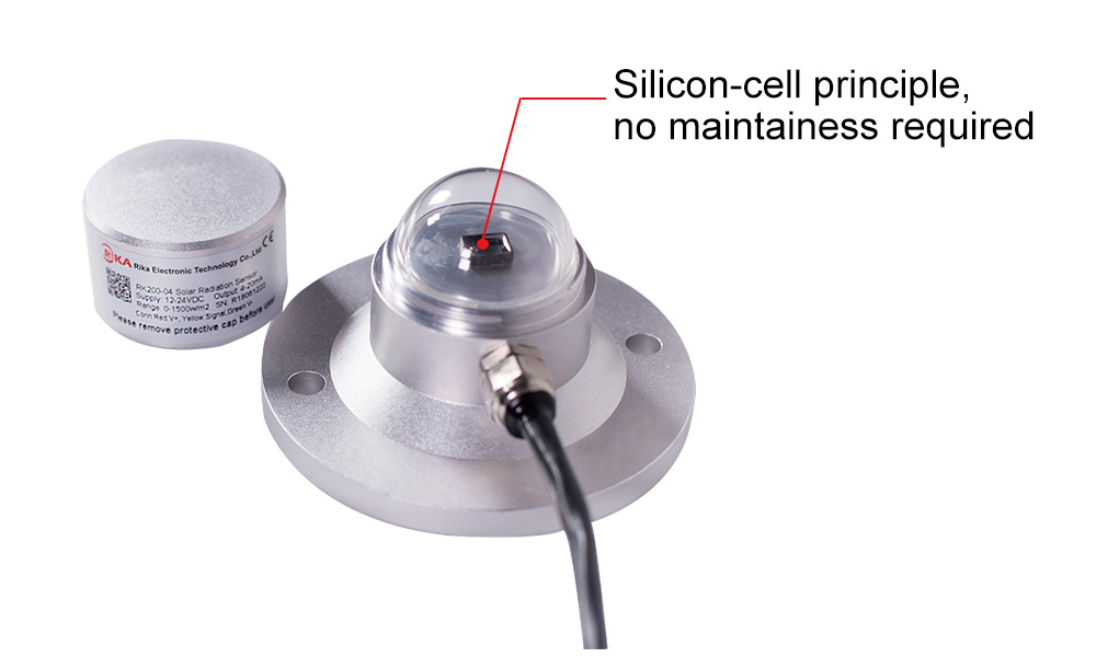 Rk200-04 Solar Radiation Sensor Solar Irradiance Sensor | Rika Sensors