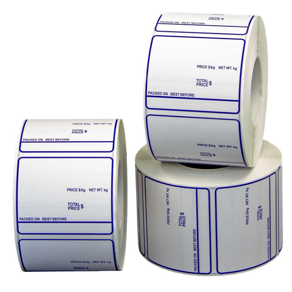 Barcode Paper Thermal Adhesive Thermal Printer Stickers | Easy Stick
