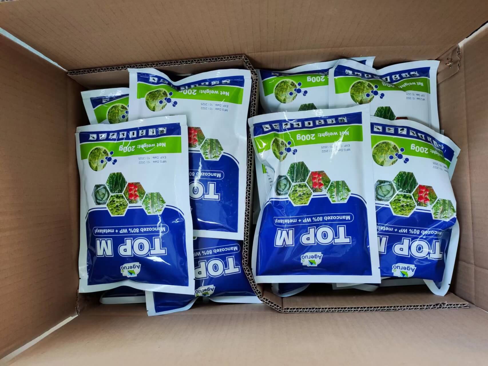 Mancozeb 64% + Metalaxyl 8% WP – Fungicida de contacto sistémico de ...