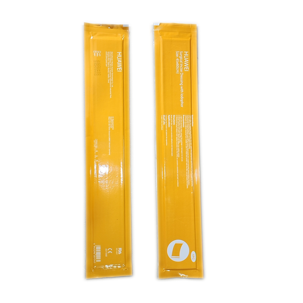 Sterile Pu Iodine Incise Dressing for Surgery with Handle | Huawei
