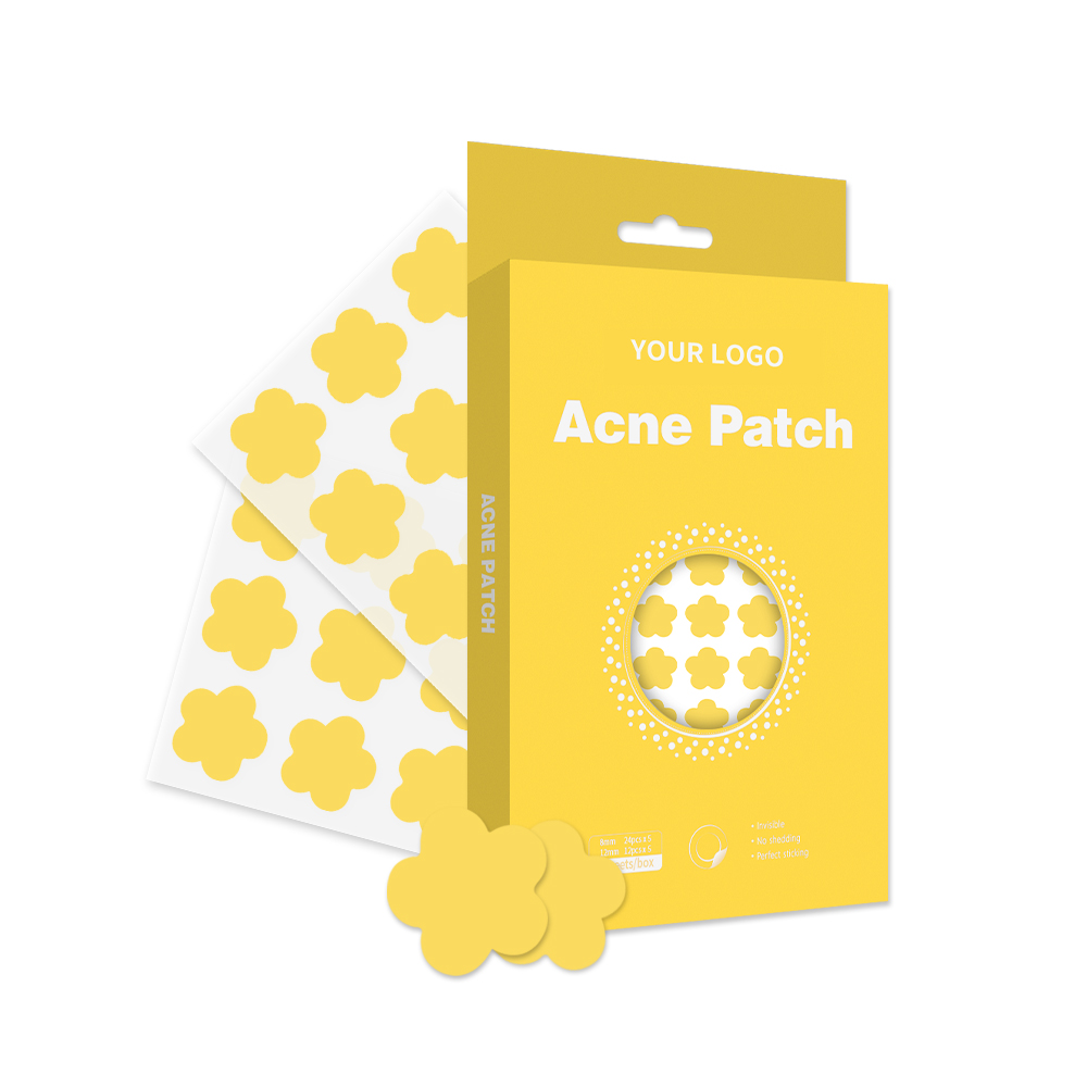 Flower Shape Hydrocolloid Facial Sticker Patch Zit Acne Blemish Pimple ...