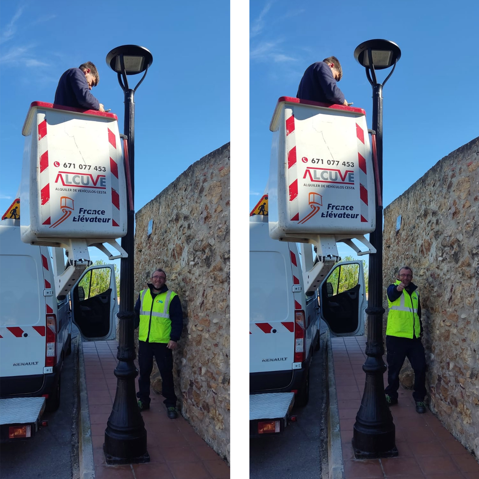 New Garden Light Replacement Project in Spain | Chz