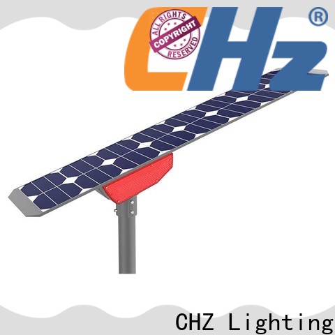 CHZ Solar Powered Outdoor Street Lights Solution Provider for Rural ...