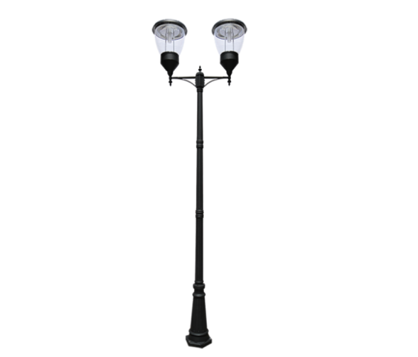 What Are the Solar Street Light Pole Types? | CHZ Lighting