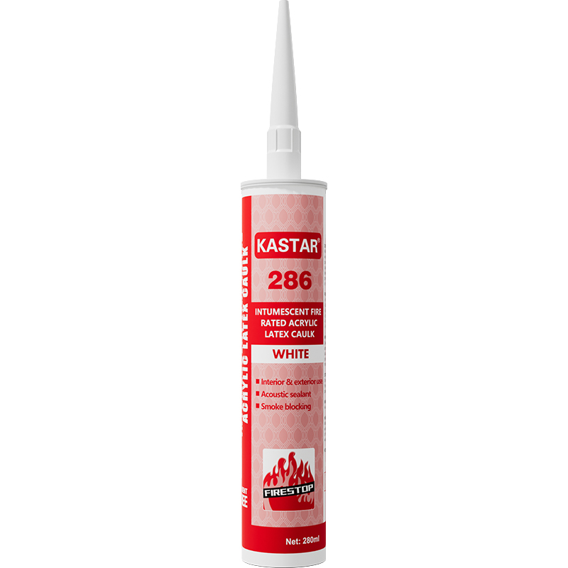 Kastar286 Fireproof Intumescent Acrylic Caulk Sealant | Kastar