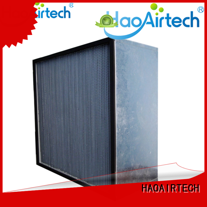 Absolute Hepa Filter H12 with Hood for Dust Colletor Hospital | HAOAIRTECH