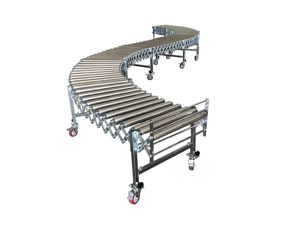 Flexible Gravity Roller Conveyor Stainless Steel 304 FGR-SUS304 | YiFan ...
