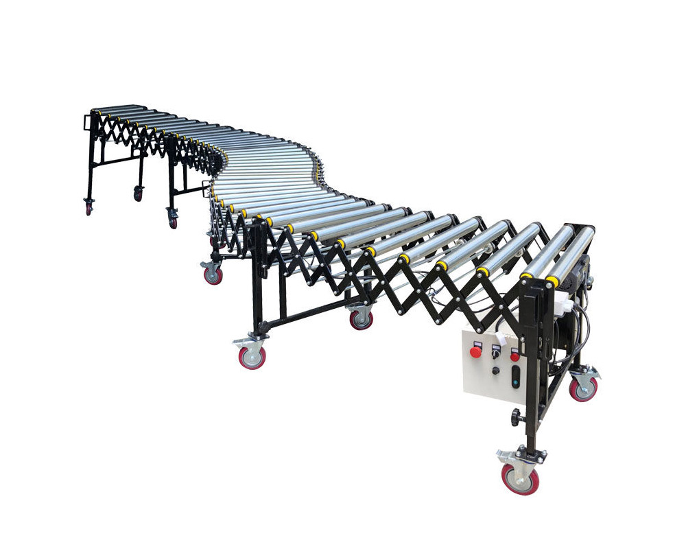 Container Conveyor, Powered Flexible Conveyor Manufacturer | YiFan Conveyor