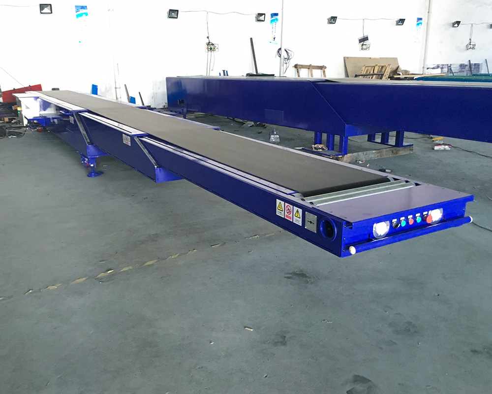 Container Loading Platform, Belt Driven Conveyor | YiFan Conveyor