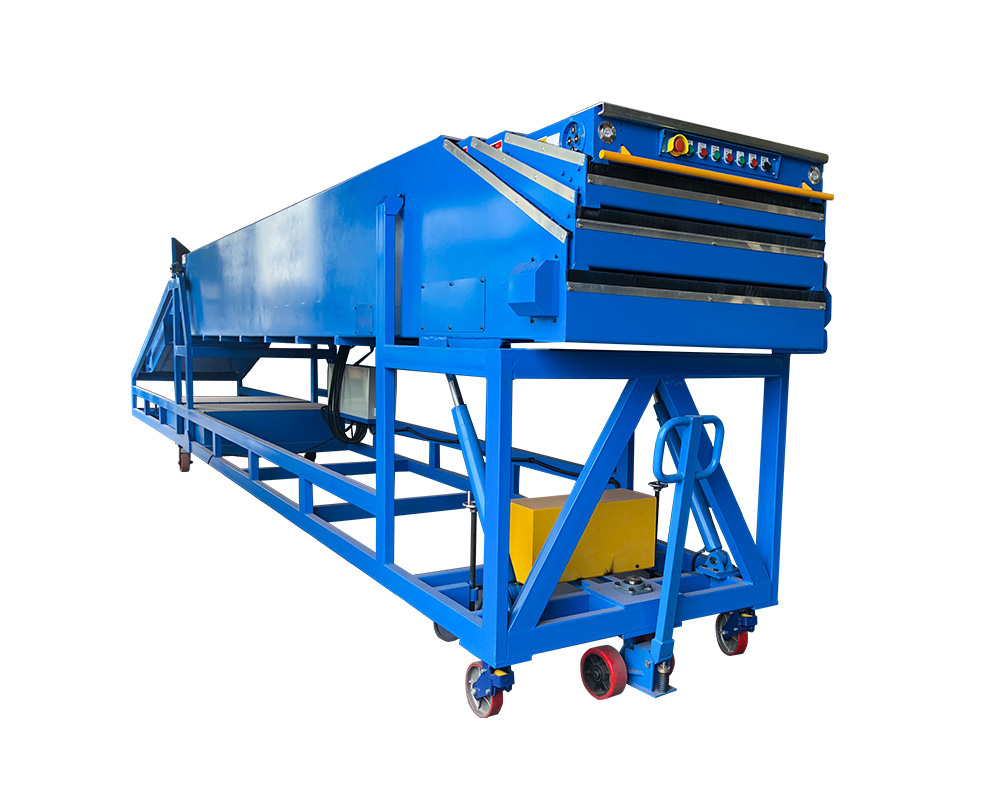 Mobile Conveyor System, Container Unloading System | YiFan Conveyor