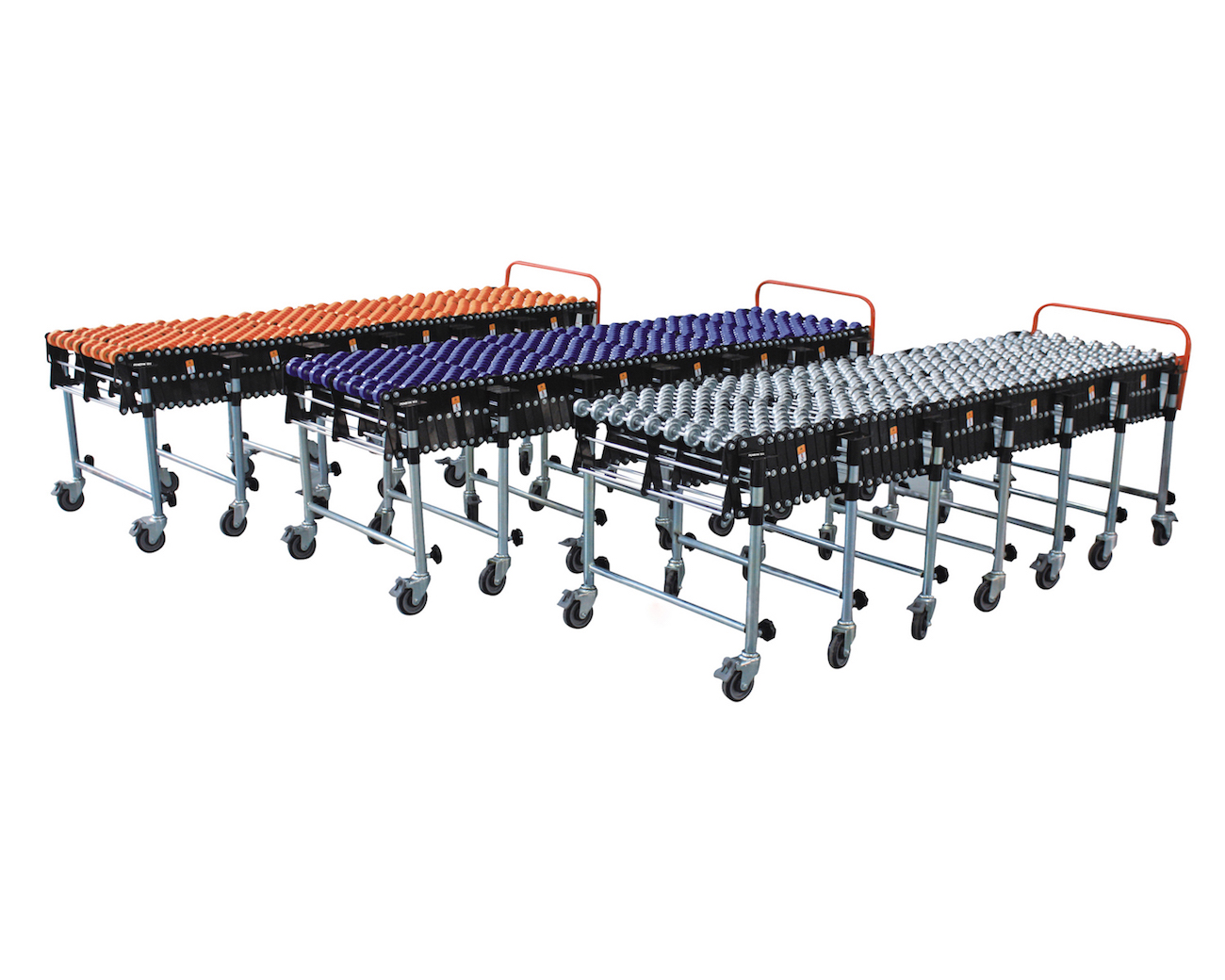 Flexible Gravity Plastic/Steel Skate Wheel Conveyor | YiFan Conveyor