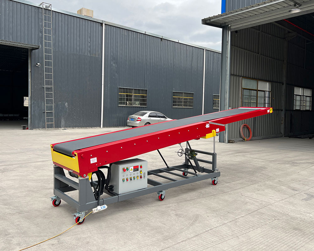 Portable and Extendable Belt Conveyor | Yifan Conveyor