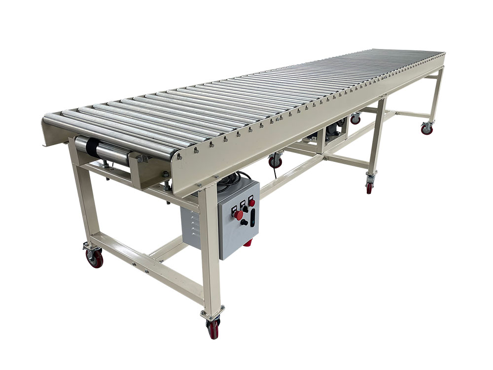 Powered Roller Conveyor Driven by Friction Belt | Yifan Conveyor