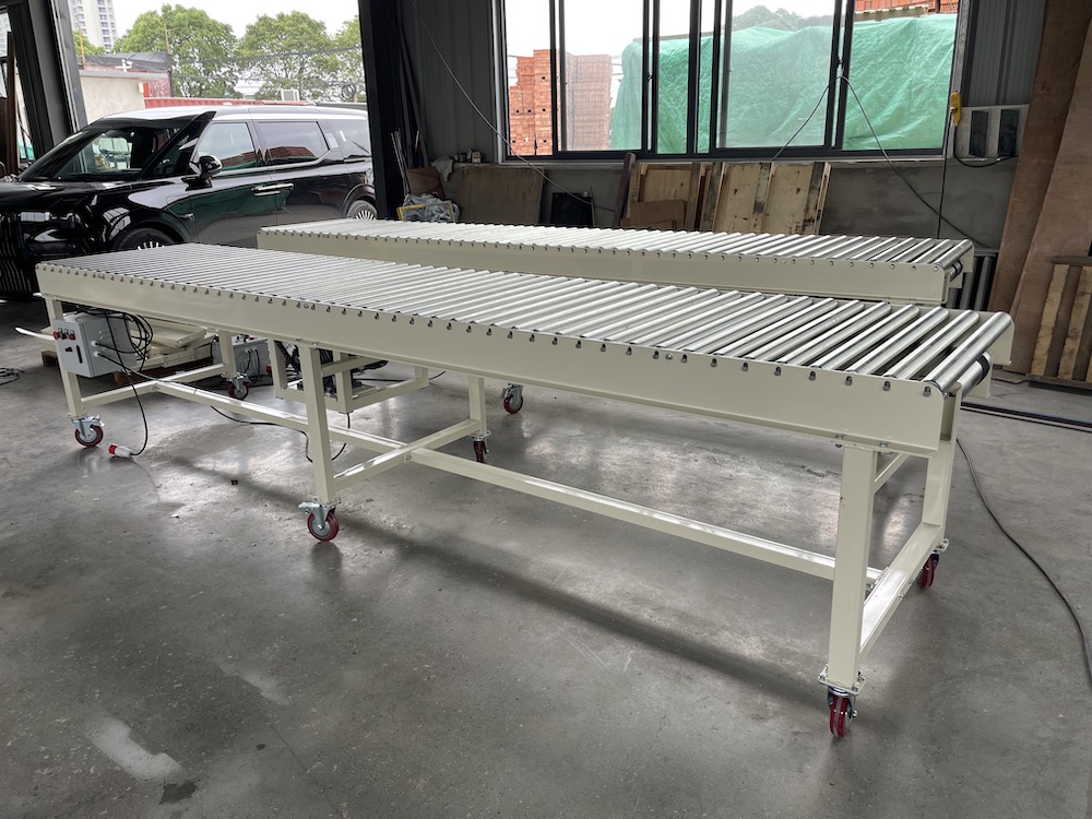 Powered Roller Conveyor Driven by Friction Belt | Yifan Conveyor