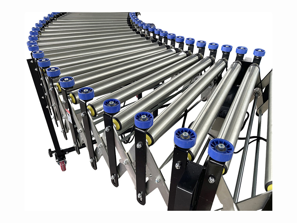 Flexible Motorized Roller Conveyor Line for Use with Robots | Yifan ...