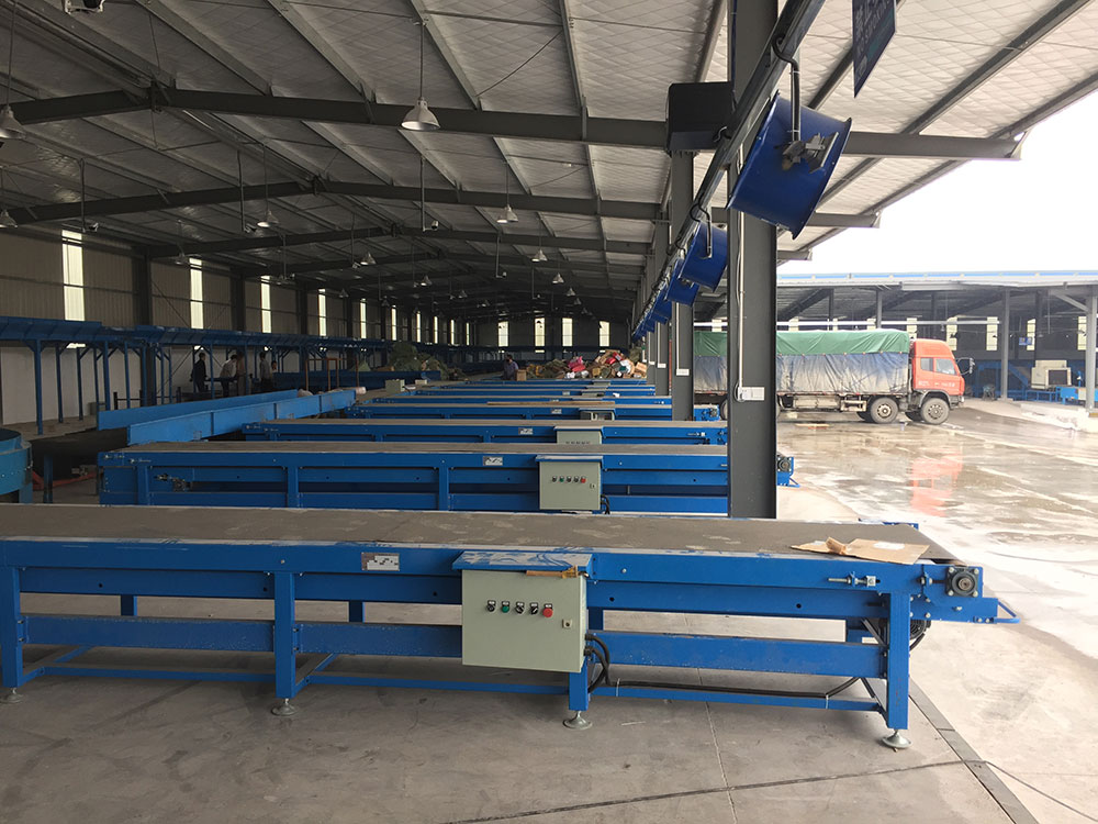 Custom Industrial Conveyor Systems Tail Supply for Seaport | YiFan Conveyor