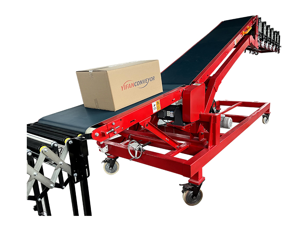 Automatic Loading and Unloading Conveyor Belt System Roller Machine ...