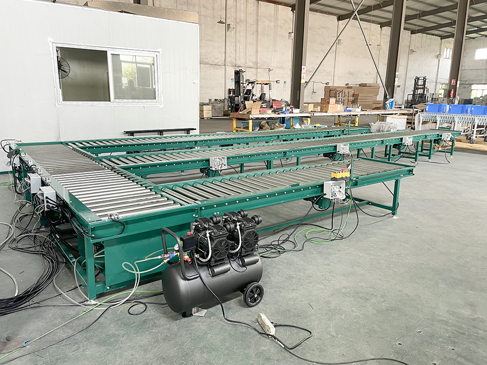 Motorized Roller Conveyor System with Plc Control | Yifan Conveyor