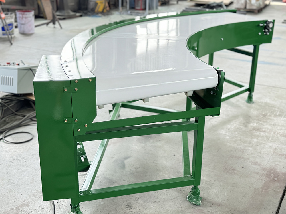 90 Degree Belt Turning Machine, 180 Degree Belt Curve Conveyor | Yifan ...
