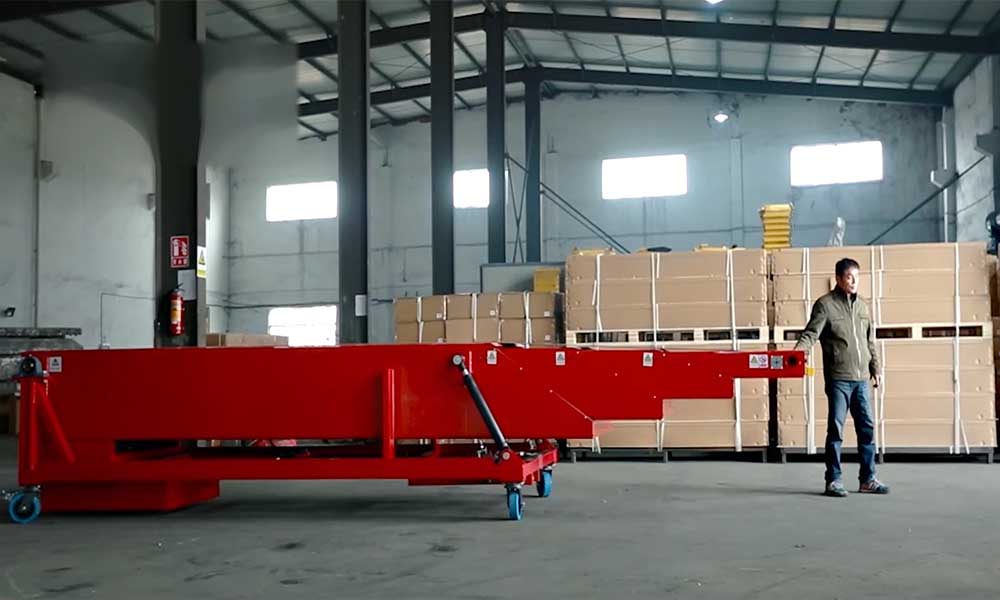 Movable Telescopic Belt Conveyor | YifanConveyor