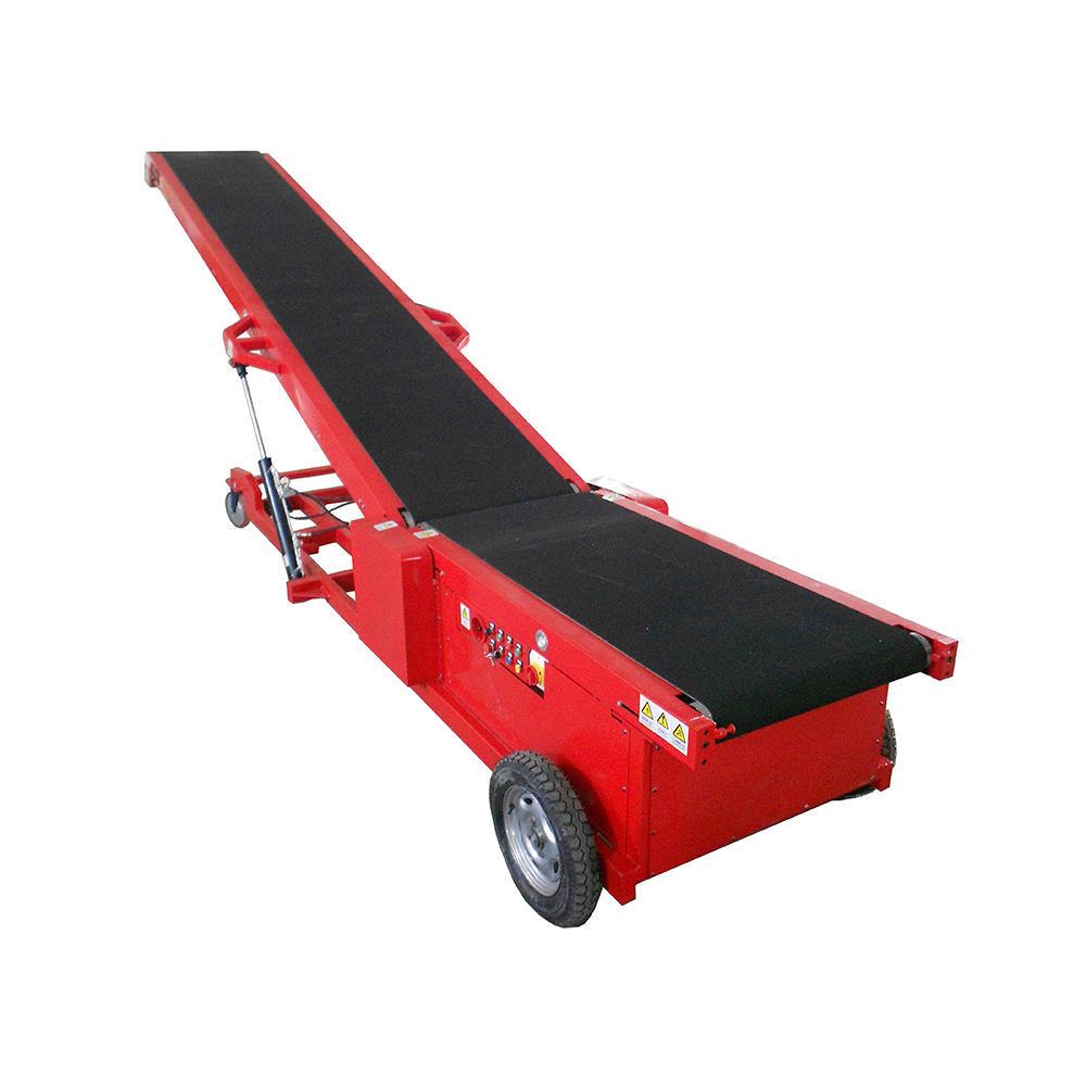 Truck Container Electric Mobile Loading Conveyor Warehouse Walking ...