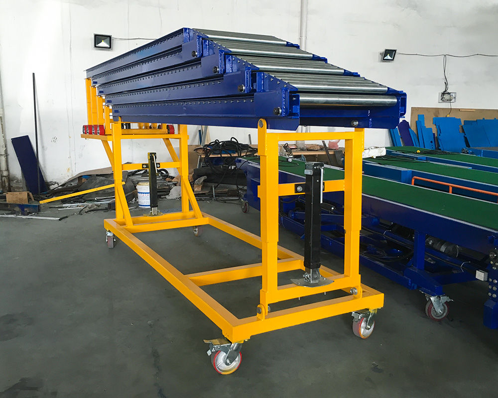 Robust Adjustable Height Telescopic Gravity Roller Conveyor for ...