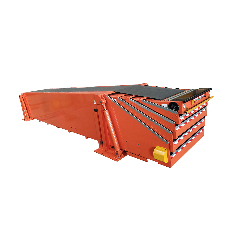 Telescopic Belt Conveyor Truck Loading Unloading Extendable Belt ...