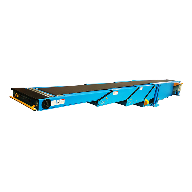 4 Stages Fixed Telescopic Belt Conveyor Used for Container Loading and Unloading-YiFan Conveyor