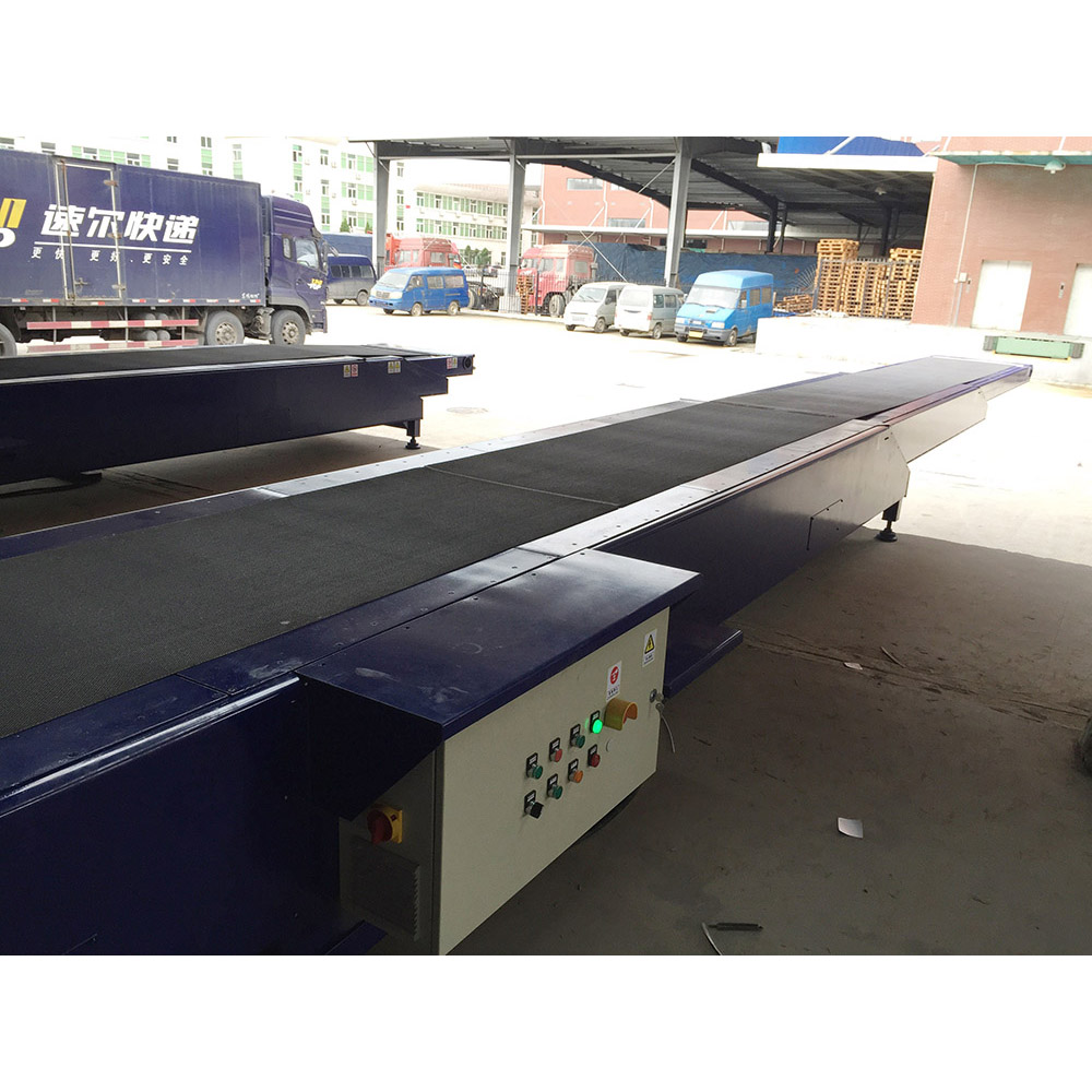 Truck and Container Loading Unloading Conveyor Portable Belt Conveyor ...