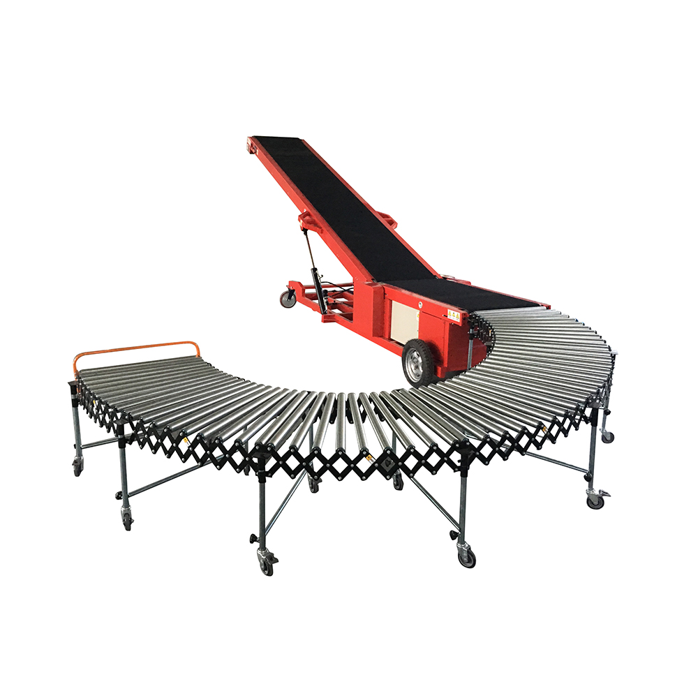 Wheat Corn Beans Truck Loading Flexible Inclined Belt Conveyor-YiFan ...