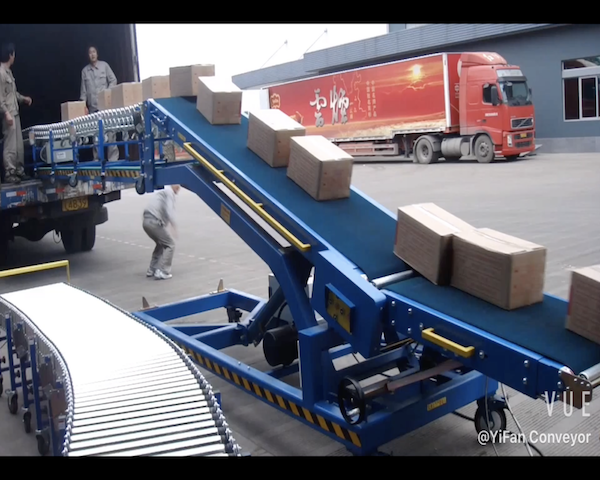 How to Operate Loading Unloading Conveyor? - YiFan Conveyor