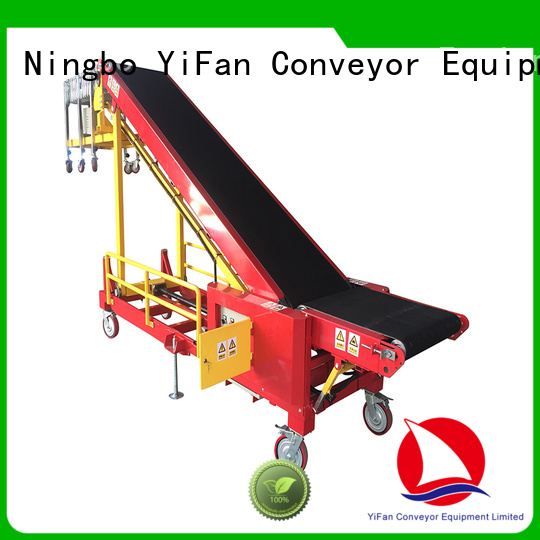 Foldable Truck Loading Unloading Conveyor Online for Dock | YiFan