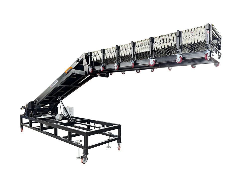 Robust Strong Truck Container Load and Unload Belt Conveyor System｜CBLC-800 | YiFan Conveyor