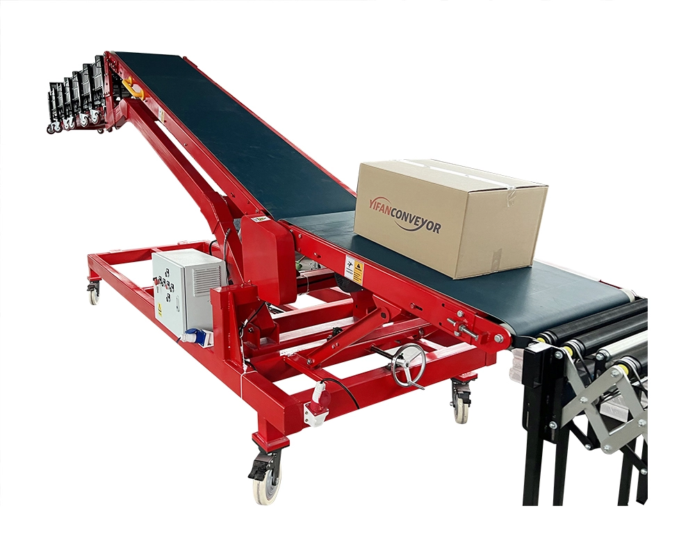 Automatic Loading and Unloading Conveyor Belt System Roller Machine ...