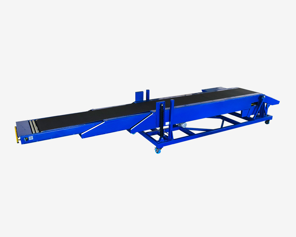 Telescopic Boom Conveyor, Telescopic Belt Conveyors | YiFan Conveyor