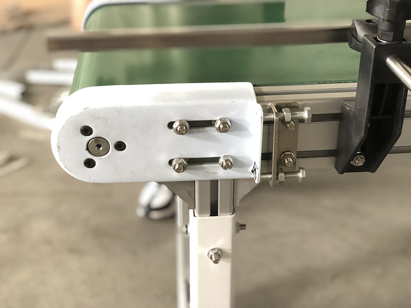 Small Aluminum Belt Conveyor with Adjustable Side Guide Rails | Yifan ...