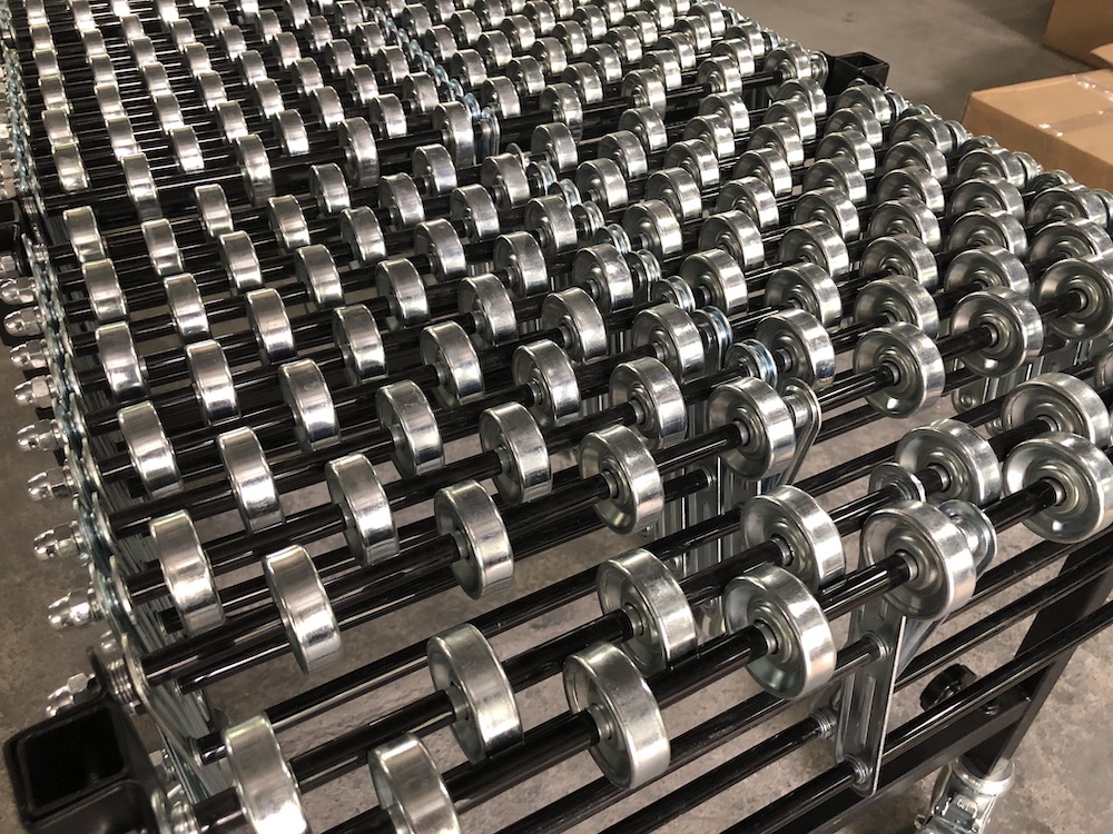 Flexible Gravity Steel Roller Skate Wheel Conveyor | Yifan Conveyor