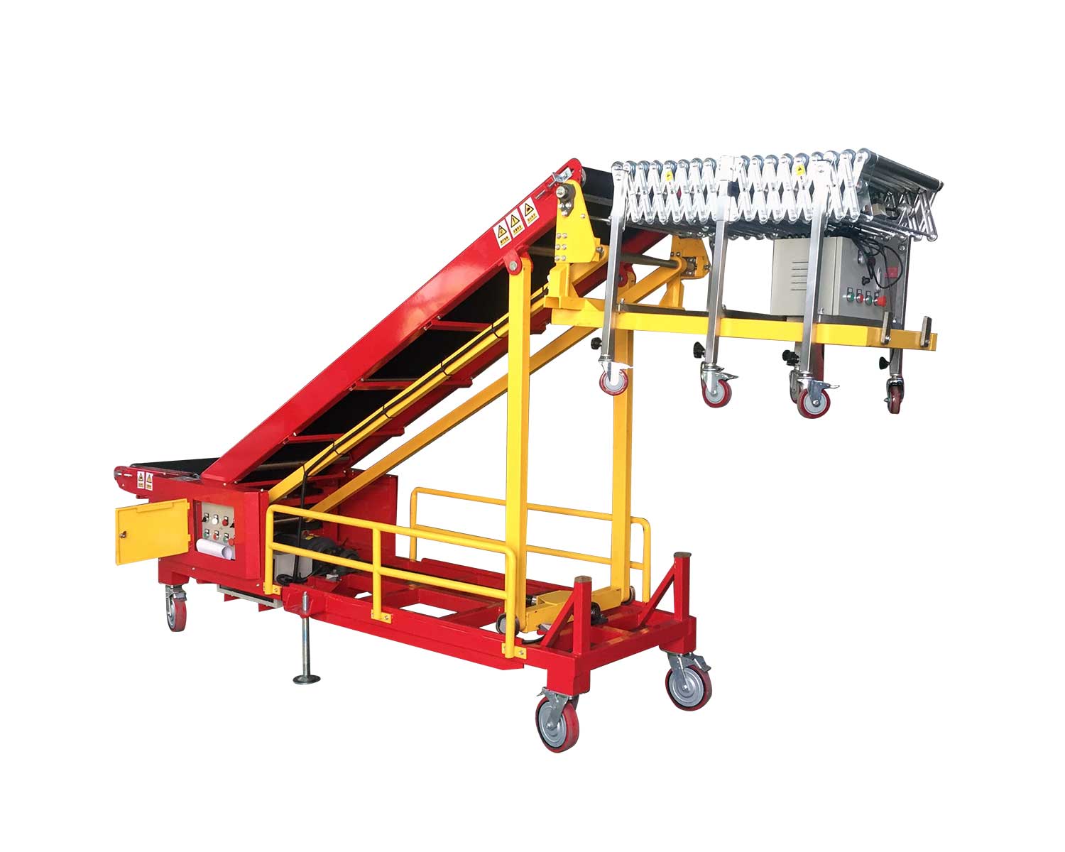 Vehicle Loading Conveyor, Portable Truck Loading Conveyor | YiFan Conveyor