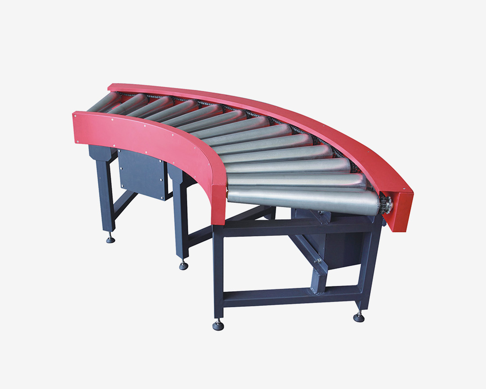 90 Degree Curve Conveyor, Conveyor Roller Manufacturers | YiFan Conveyor