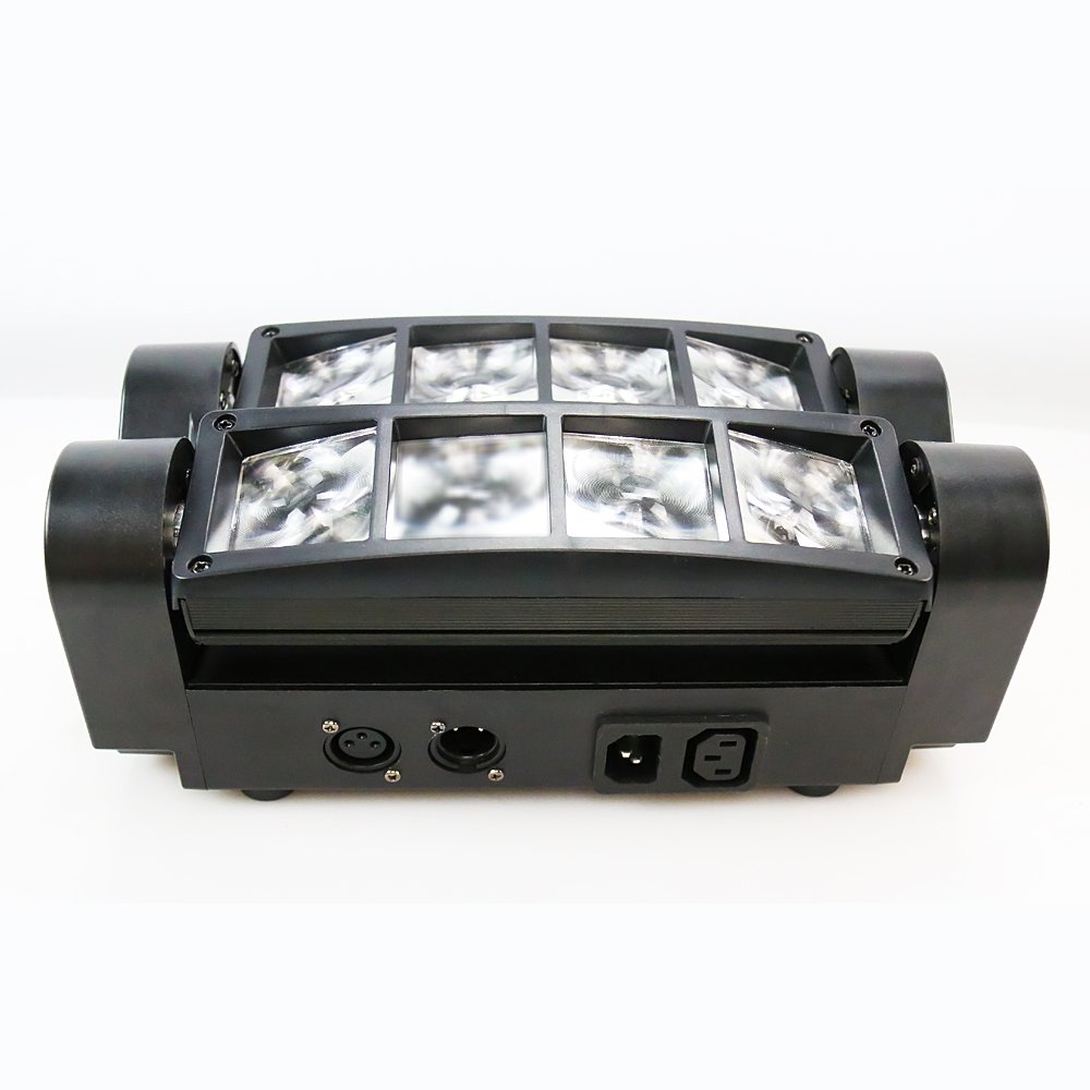 Stage Lighting Accessories Mini Spider Moving Head Light 8*3W RGBW ...