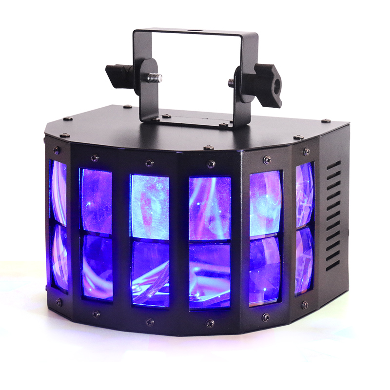 Spotlight on Stage Super Mini LED Derby 2PCS RGBW 4IN1 10W MS-2026 ...