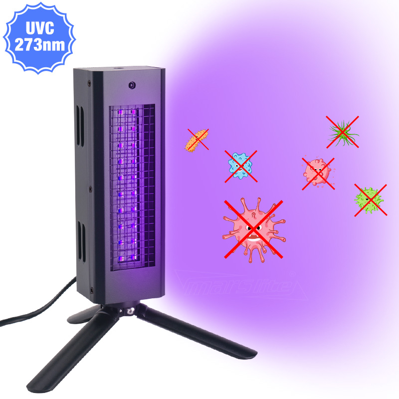 Air Disinfection Uv Germicidal Light Uvc Led Sterilizer Light ...