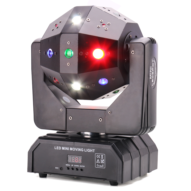 Rotating 3in1 Laser+strobe+ Led Beam Moving Head Magic Disco Ball Party...