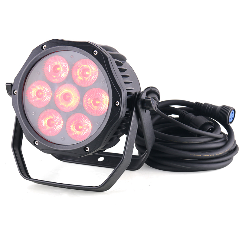 Professional Dmx512 Ip65 Mini 7x10w Colorful Waterproof Led Wash Par ...