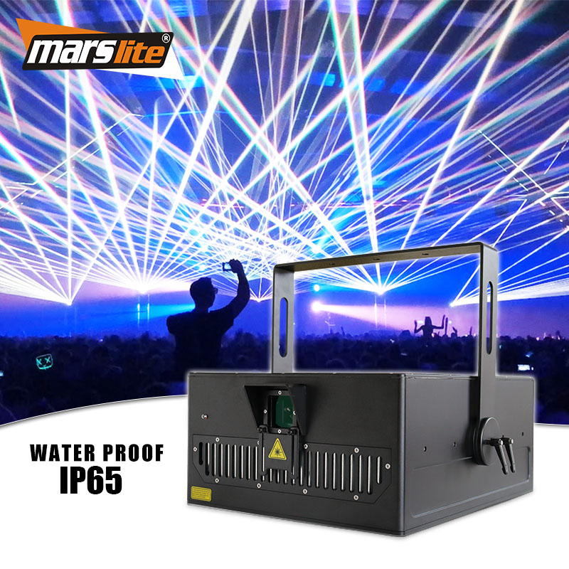 30W Sky Laser Light IP65 Outdoor 30 Watt RGB Laser Light Show Equipment ...