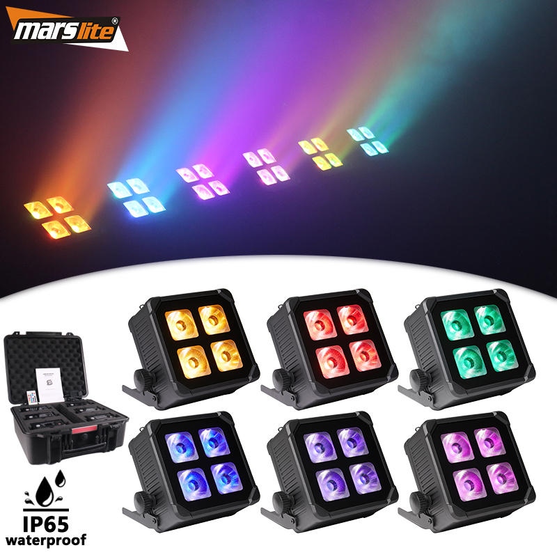 4*20W High Brightness IP65 Waterproof Led Par Light Wireless Dmx App ...